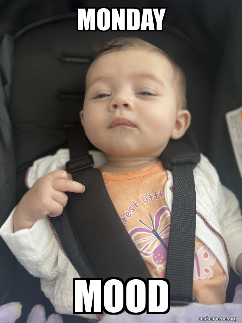 MONDAY MOOD Meme Generator