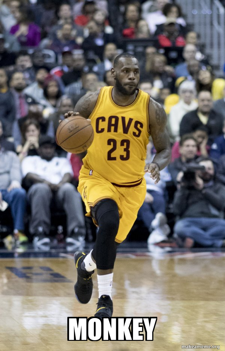 Monkey - Lebron James Meme Generator