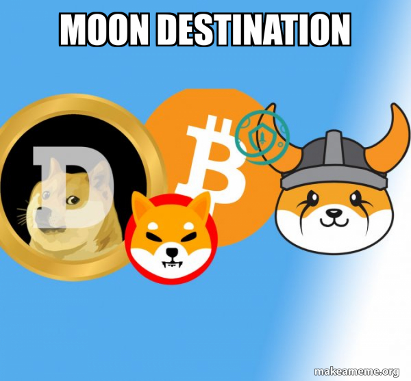 MOON DESTINATION - Meme Coin Meme Generator