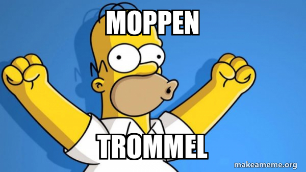 moppen trommel - Happy Homer Meme Generator