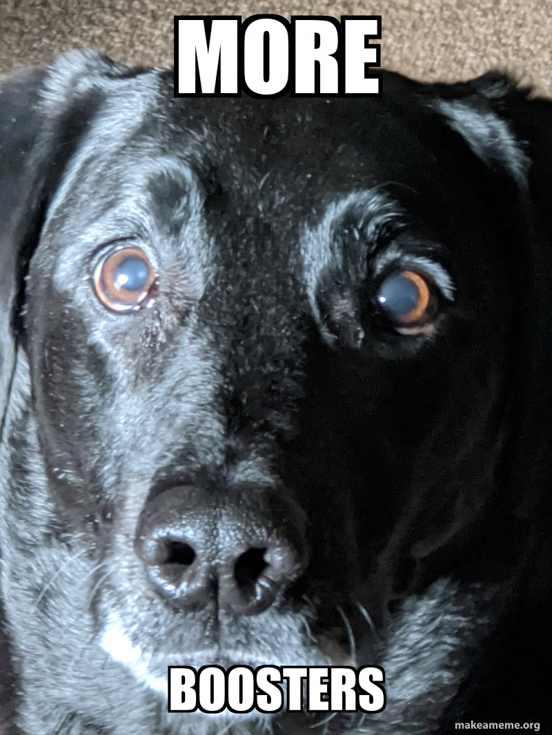 More Boosters Meme Generator