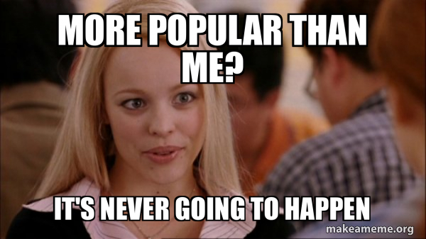 More popular than me? It's never going to happen - Mean Girls Meme Meme ...