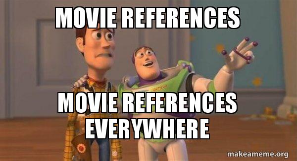 Movie References Movie References Everywhere - Buzz and Woody (Toy ...
