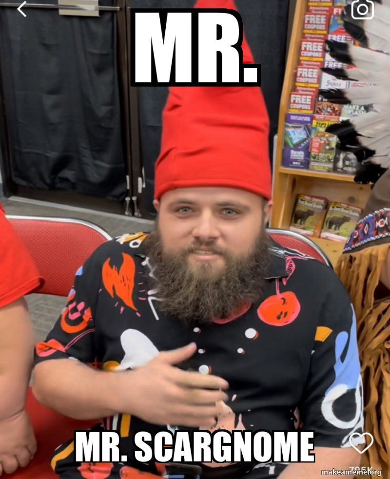 MR. MR. SCARGNOME Meme Generator