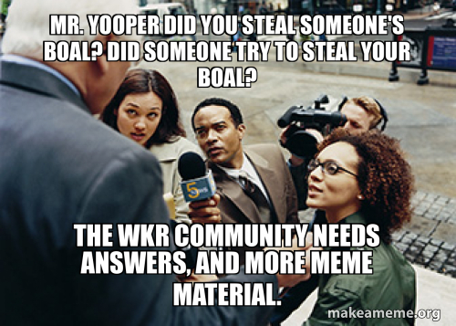 Mr. yooper did you steal someone's BOAL? Did someone try to steal your ...