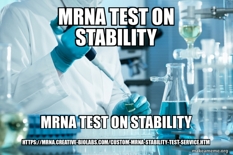 mRNA Test on Stability mRNA Test on Stability https://mrna.creative ...
