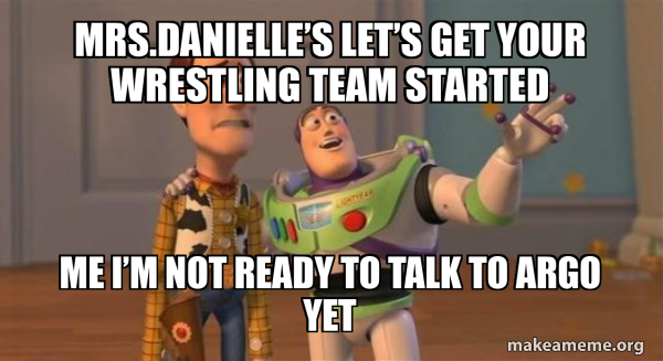 Mrs.Danielle’s Let’s get your Wrestling team started Me I’m not ready ...