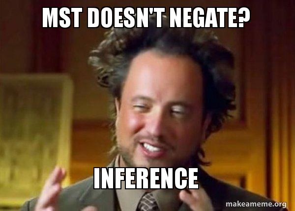 MST doesn't negate? Inference - Ancient Aliens - Crazy History Channel ...