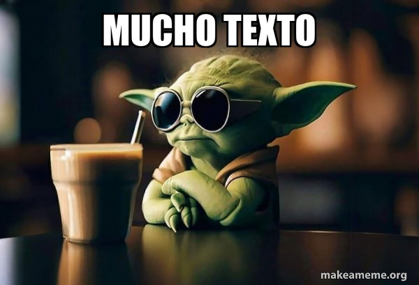 Mucho texto - Cool Yoda (Sunglasses) Meme Generator