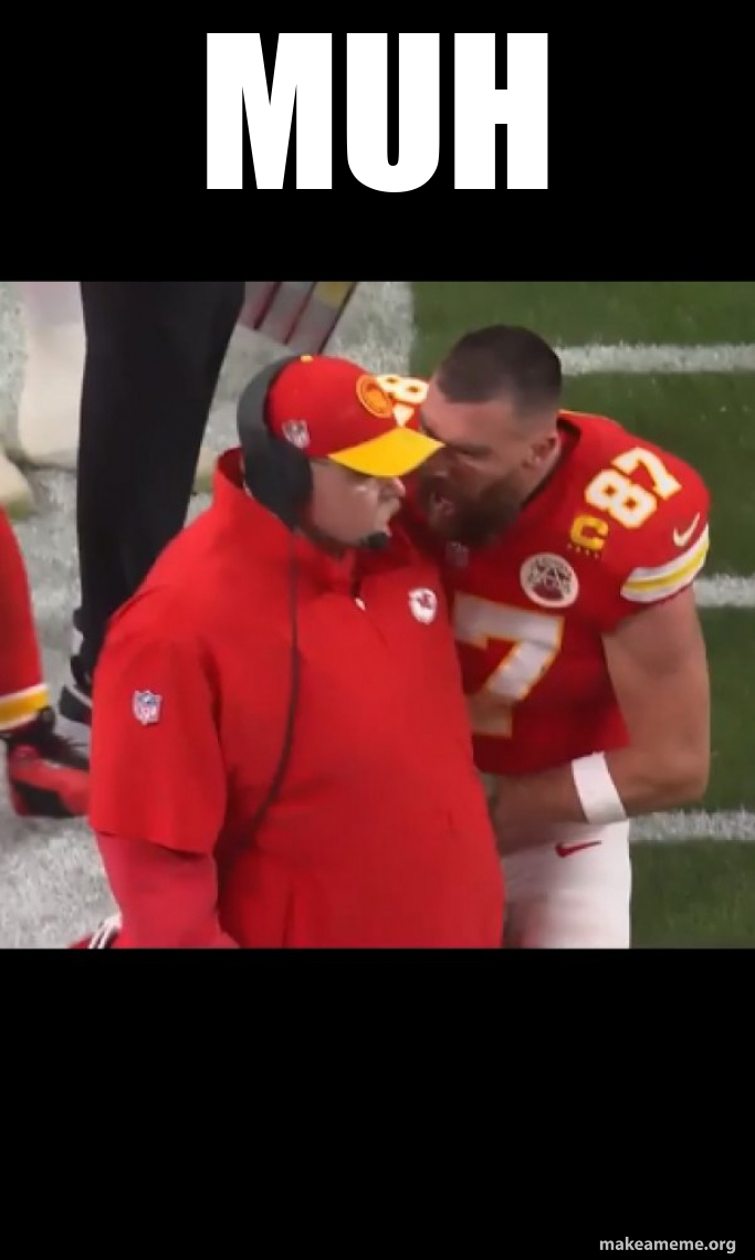 muh - Travis Kelce and Coach Meme Generator