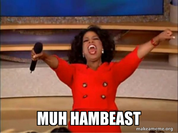 muh hambeast - Oprah Winfrey - You Get a Car Meme Generator