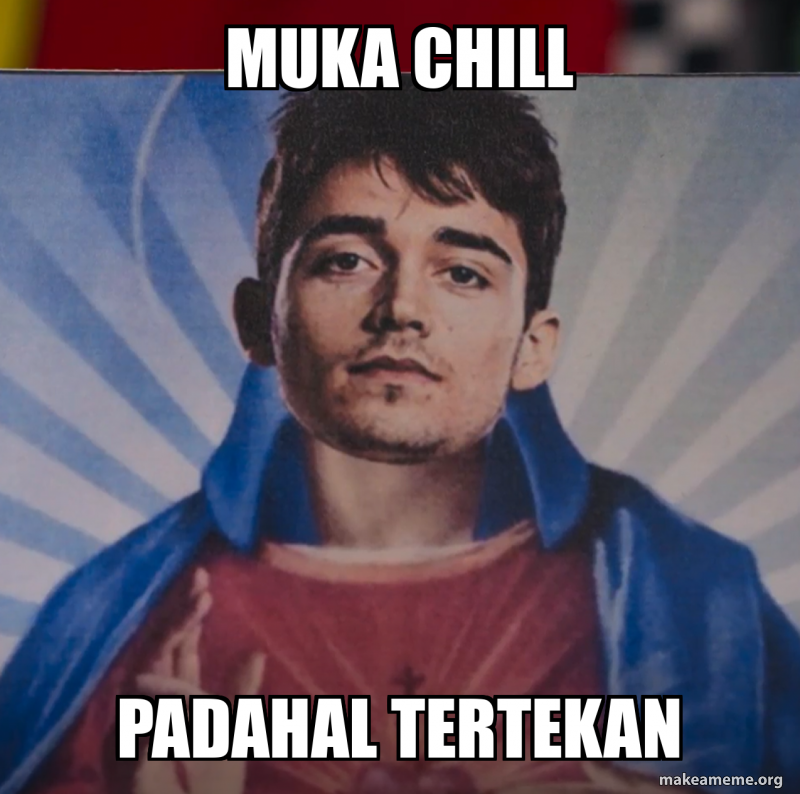 muka chill padahal tertekan Meme Generator