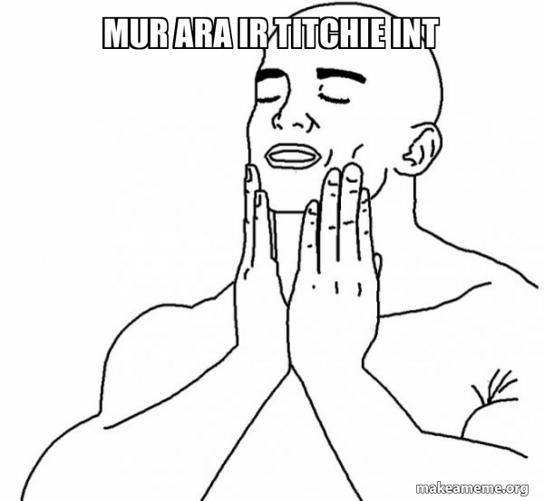 Mur ara ir titchie int - Feels Good Meme Generator