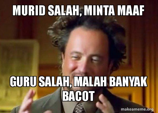 Memes Minta Maaf