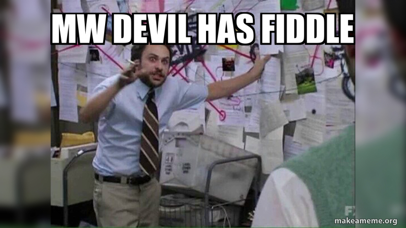 mw devil has fiddle Meme Generator
