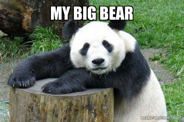 Big Bear Memes Big Bear Depression Imgflip