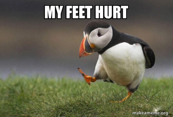 Foot Hurt Memes