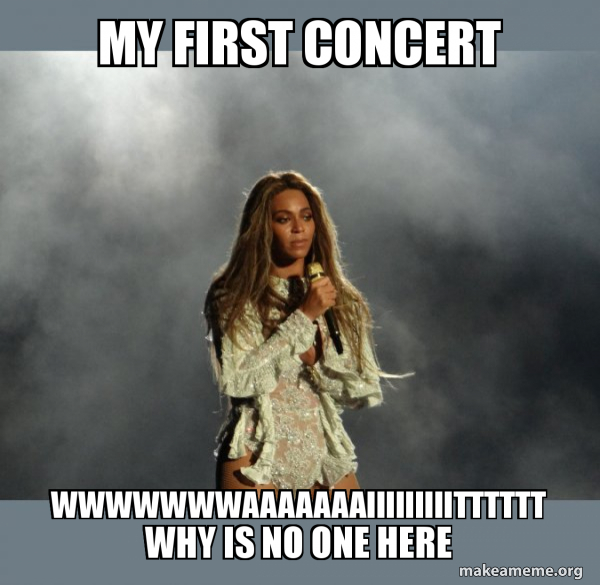 First Concert Memes