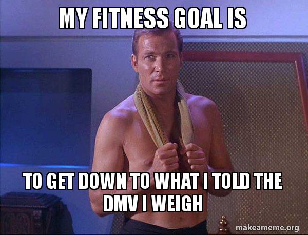 Fitness Goals Memes