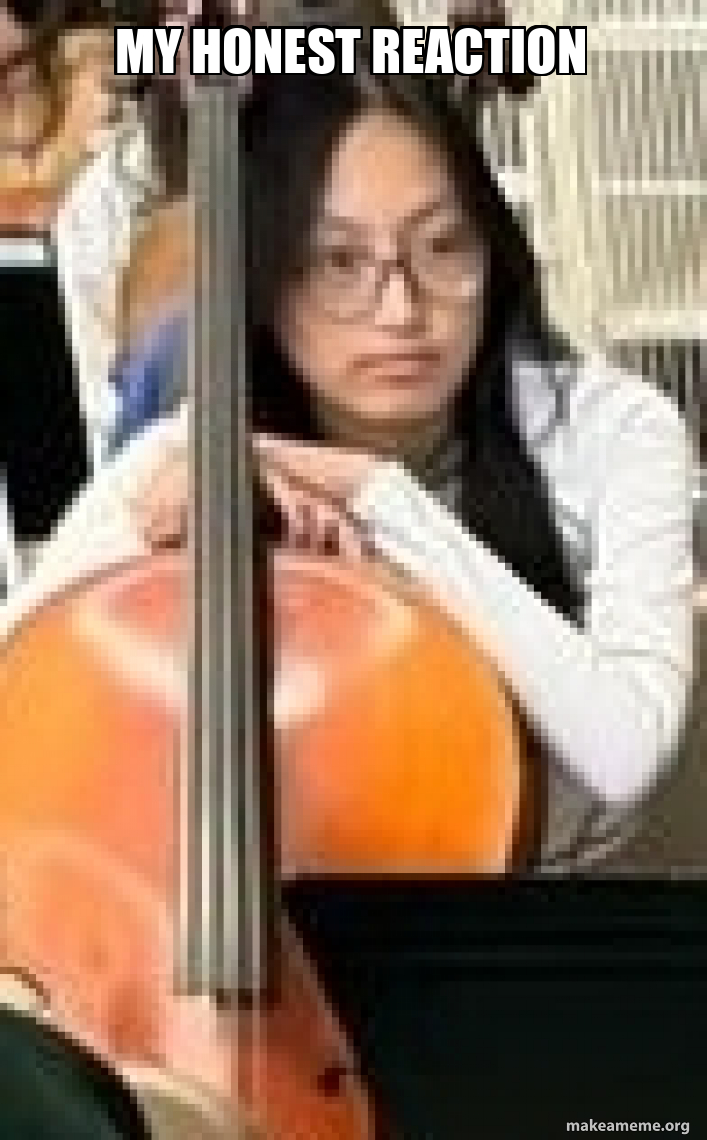 my honest reaction Meme Generator