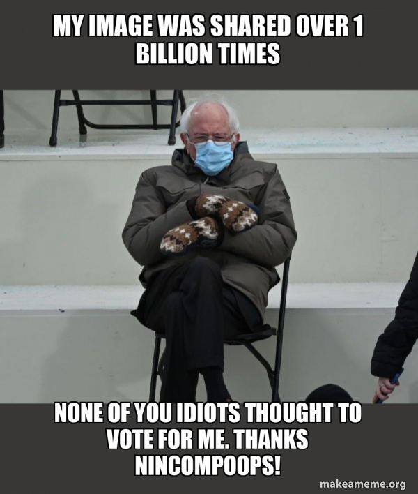 My image was shared over 1 billion times none of you idiots thought to ...