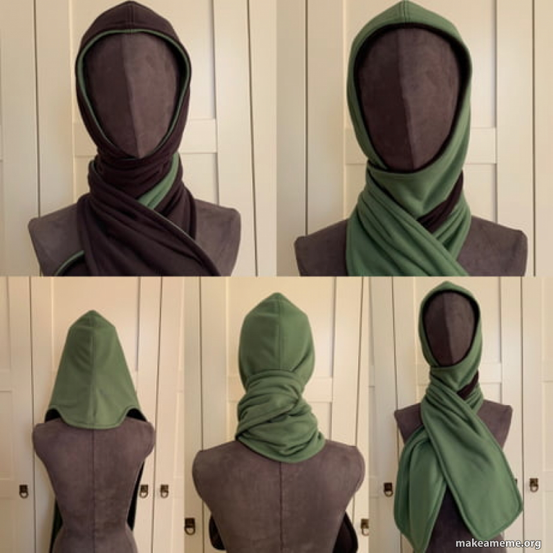 - My mom does this great scarf-hood. She will be happy if you also like ...