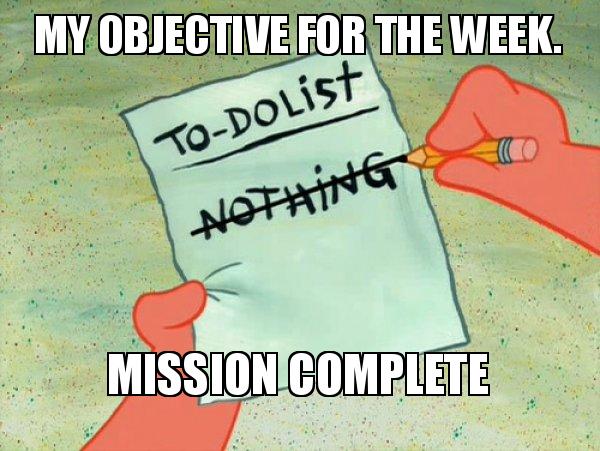 My objective for the week. Mission complete - TO-DO List Meme Generator
