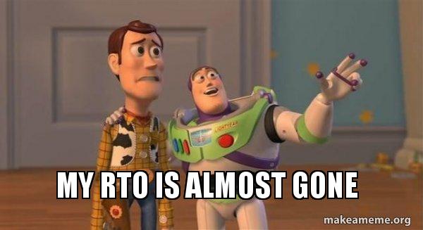 my rto is almost gone - Buzz and Woody (Toy Story) Meme Meme Generator