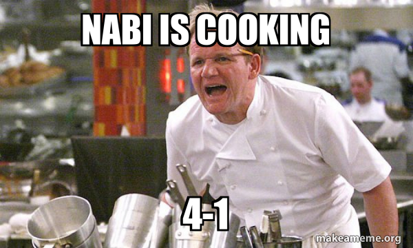 Nabi is cooking 4-1 - Gordon Ramsay Hell's Kitchen Meme Generator