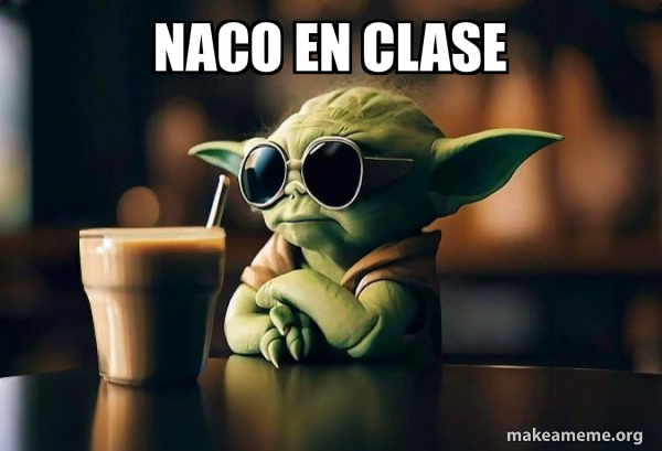 naco en clase - Cool Yoda (Sunglasses) Meme Generator