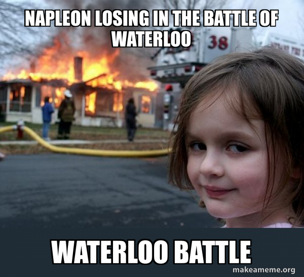 napleon losing in the battle of waterloo waterloo battle - Disaster ...