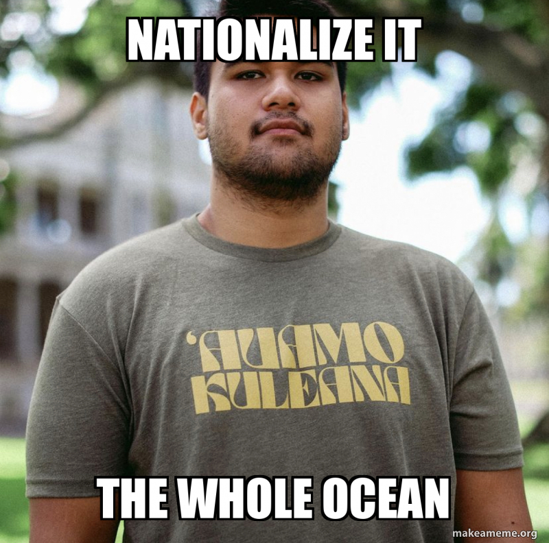 Nationalize it The whole ocEan Meme Generator