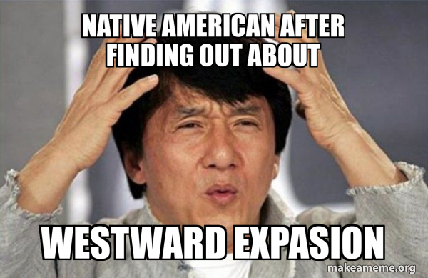 Native American after finding out about Westward expasion - Jackie Chan ...