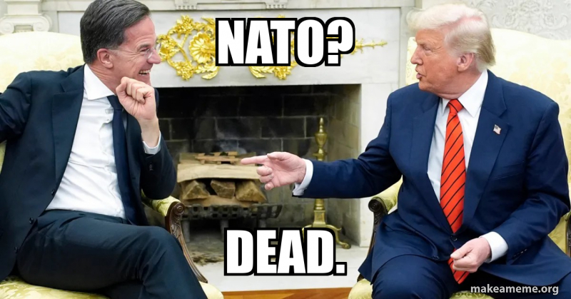nato? dead. Meme Generator