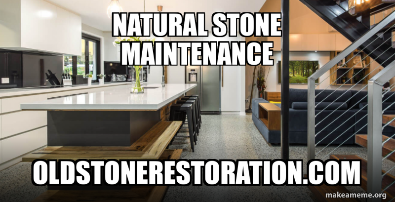 Natural Stone Maintenance oldstonerestoration.com Meme Generator