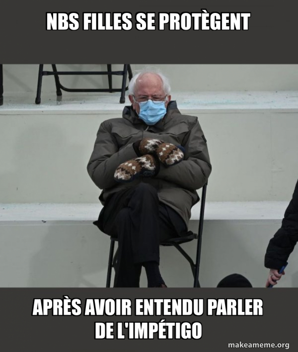 nbs filles se protègent après avoir entendu parler de l'impétigo ...