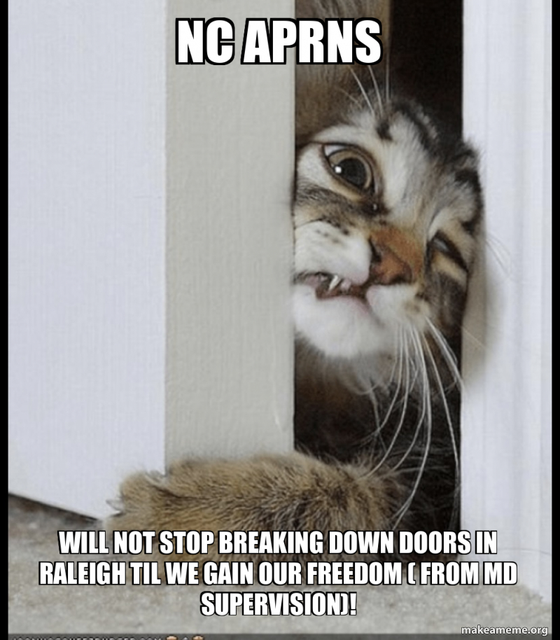NC APrns Will not stop breaking Down doors in raleigh til we gain our ...