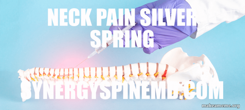 Neck Pain Silver Spring synergyspinemd.com Meme Generator