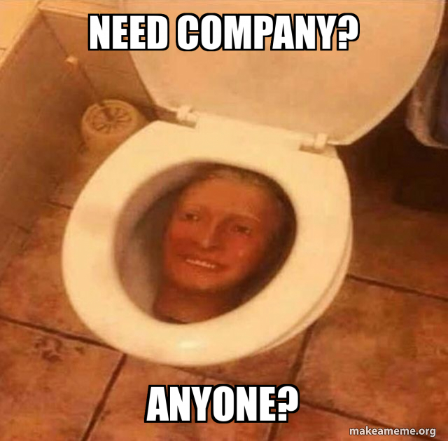 Need company? anyone? Meme Generator