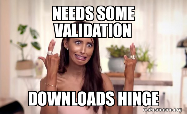 Needs some validation Downloads Hinge - Cross Fingers - It has to work ...