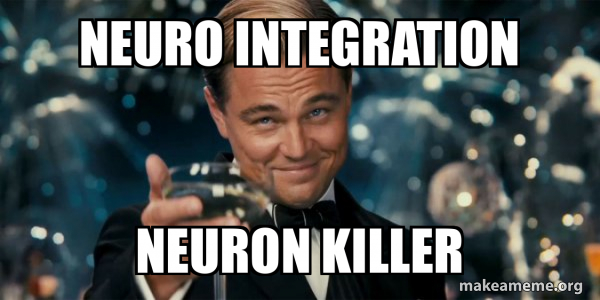 Neuro integration Neuron killer - Great Gatsby Reaction - Leonardo ...