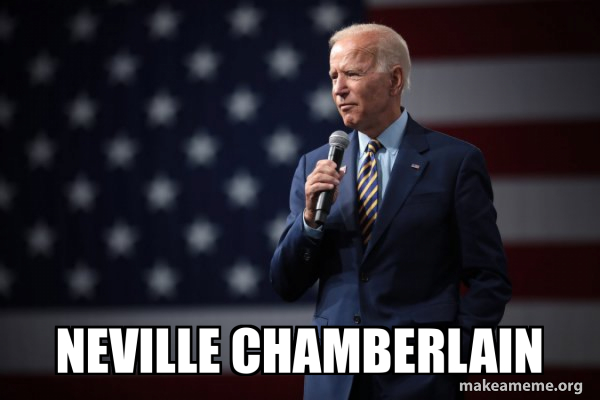 Neville Chamberlain - Joe Biden 2020 Meme Generator