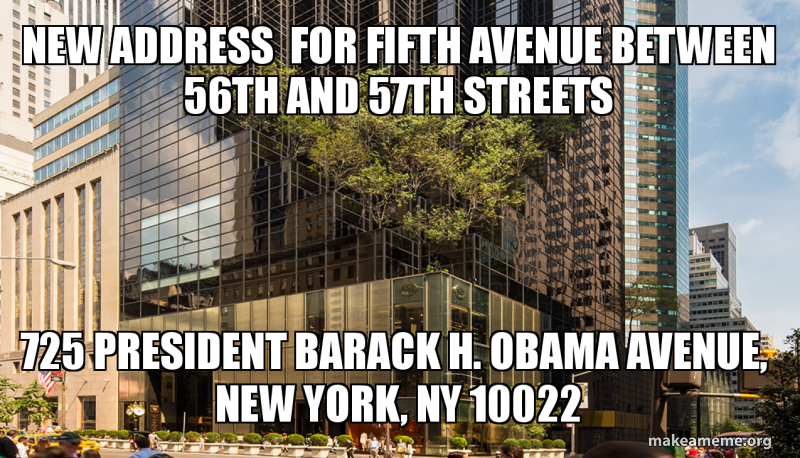 new address for Fifth Avenue between 56th and 57th Streets 725 ...