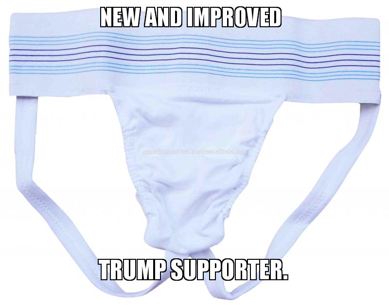 New and improved Trump Supporter. Meme Generator