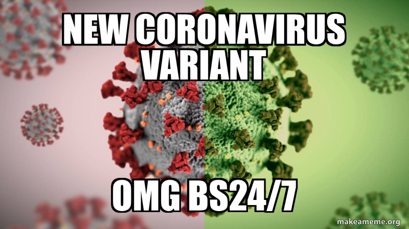 New coronavirus variant OMG BS24/7 Meme Generator