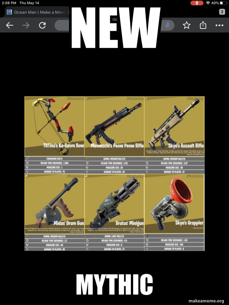 New Mythic Meme Generator