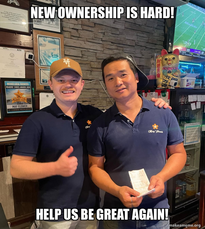New ownership is hard! Help us be great again! Meme Generator