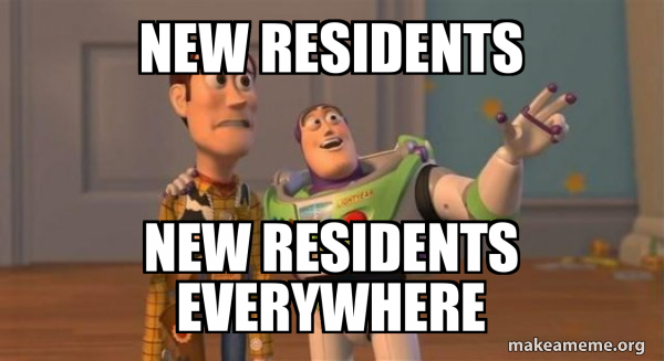 New Residents New Residents Everywhere - Buzz and Woody (Toy Story ...