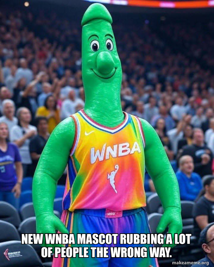 New wnba mascot rubbing a lot of people the wrong way. Meme Generator