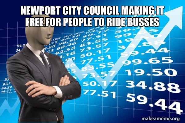 NEWPORT CITY COUNCIL MAKING IT FREE FOR PEOPLE TO RIDE BUSSES - Stonks ...